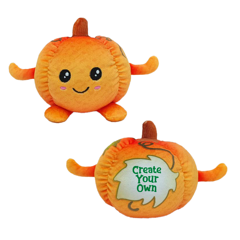 5" Create Your Own Pumpkin Squishy Plush — Plushology®