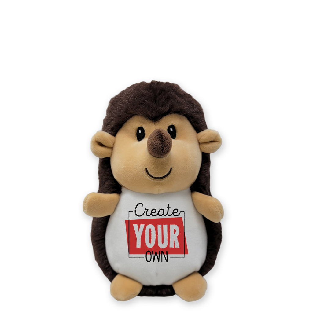 6" Create Your Own Hedgehog Squishy — Plushology®