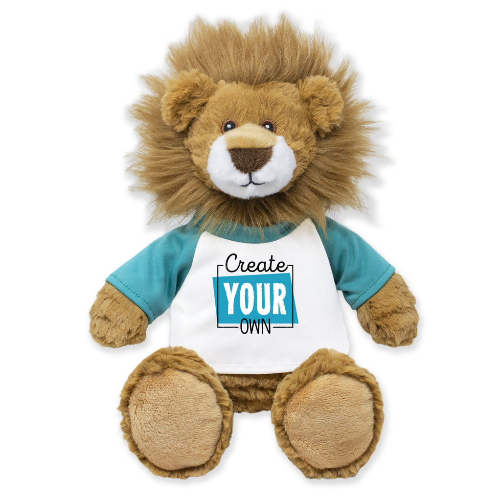 9" Create Your Own personalized stuffed Lion — Bear Buggy® — Plushology