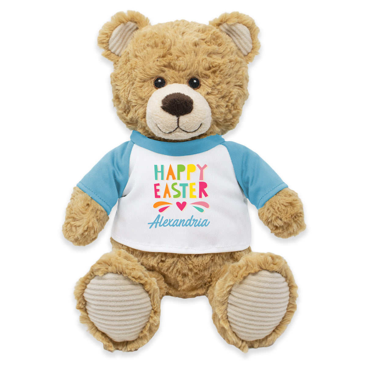 9" Easter Teddy Bear with Personalized Shirt — Plushology®